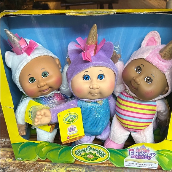 Cabbage Patch Kids | Toys | Cabbage Patch Kids 3 Dollsfantasy Friends ...